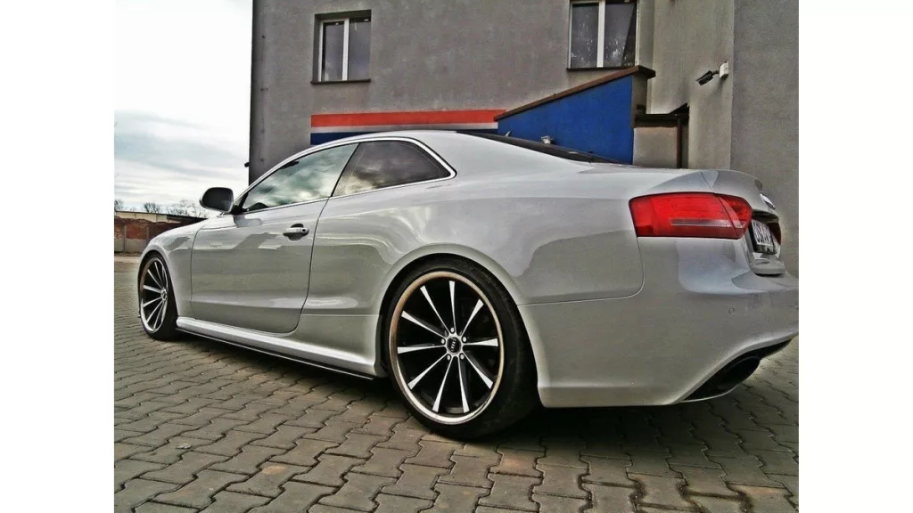 Diffuser Audi RS5 8T Side Skirts Gloss Black